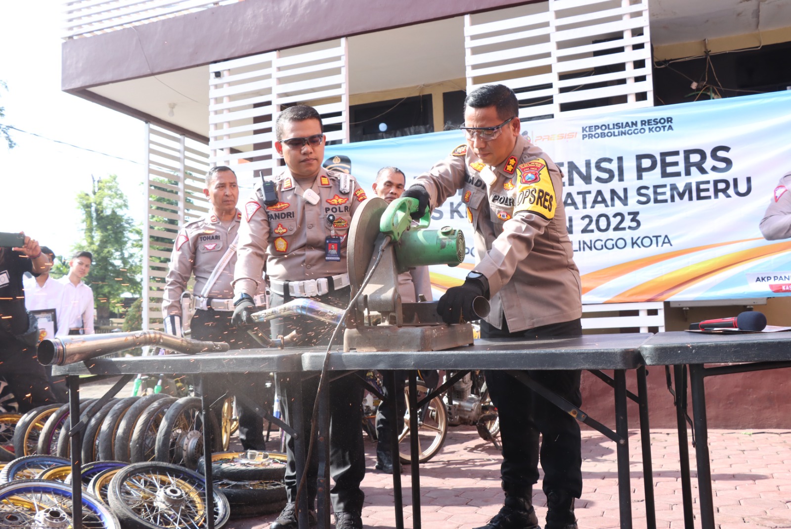 Gelar Rilis Hasil Ops. Keselamatan 2023, Ini Yang Disampaikan Kapolres Probolinggo Kota ...